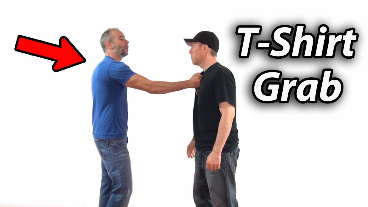 Self Defense Against A T Shirt Grab Youtube