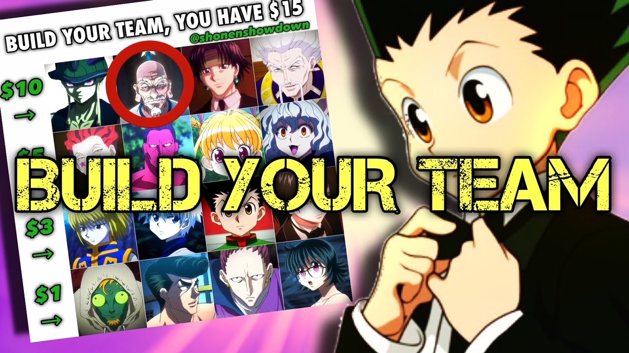 Hunter X Hunter Build Your Team!! - YouTube