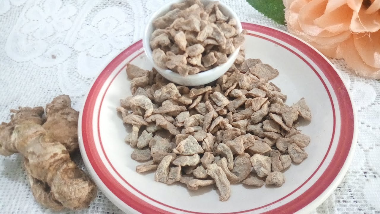 Crunchy Ginger Chips (Part II) No Oven Method - YouTube