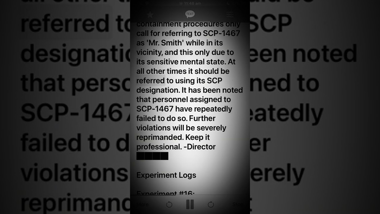 Scp 1467 The Man that Wasn't - YouTube