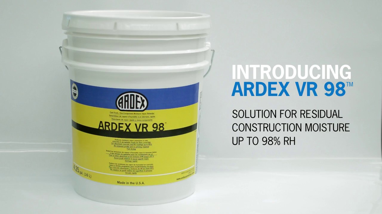 ARDEX VR 98™ "INTRODUCING ARDEX VR 98™!"- 30 Second Commercial - YouTube