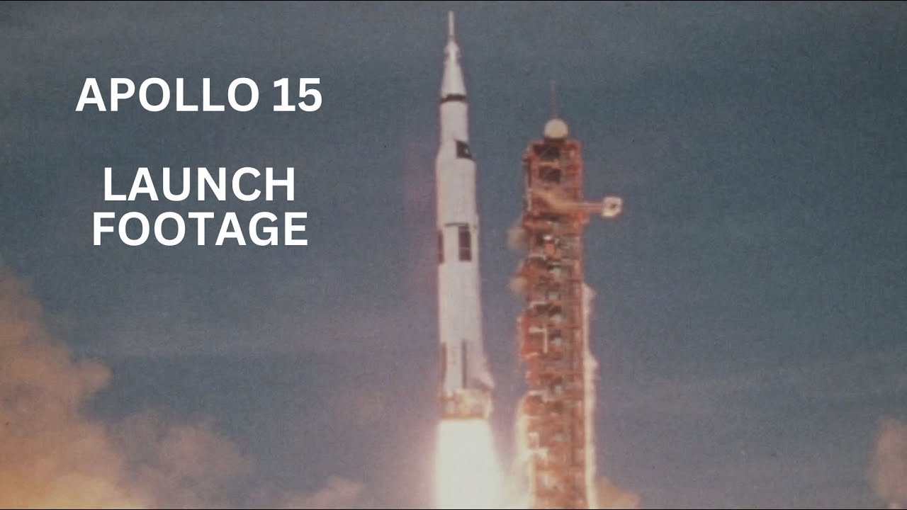 Apollo 15 Launch | July 26, 1971 - YouTube