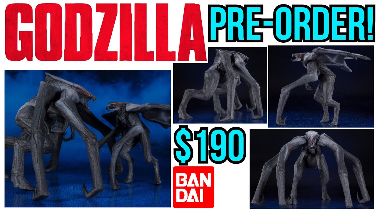 Godzilla 2014 MUTO Bandai Premium Action Figures Kaiju Out of The Laws ...