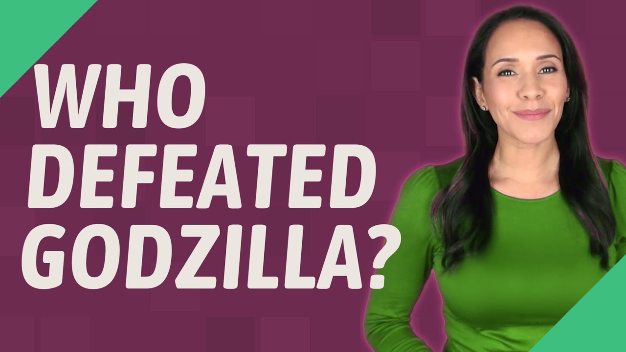 Who defeated Godzilla? - YouTube