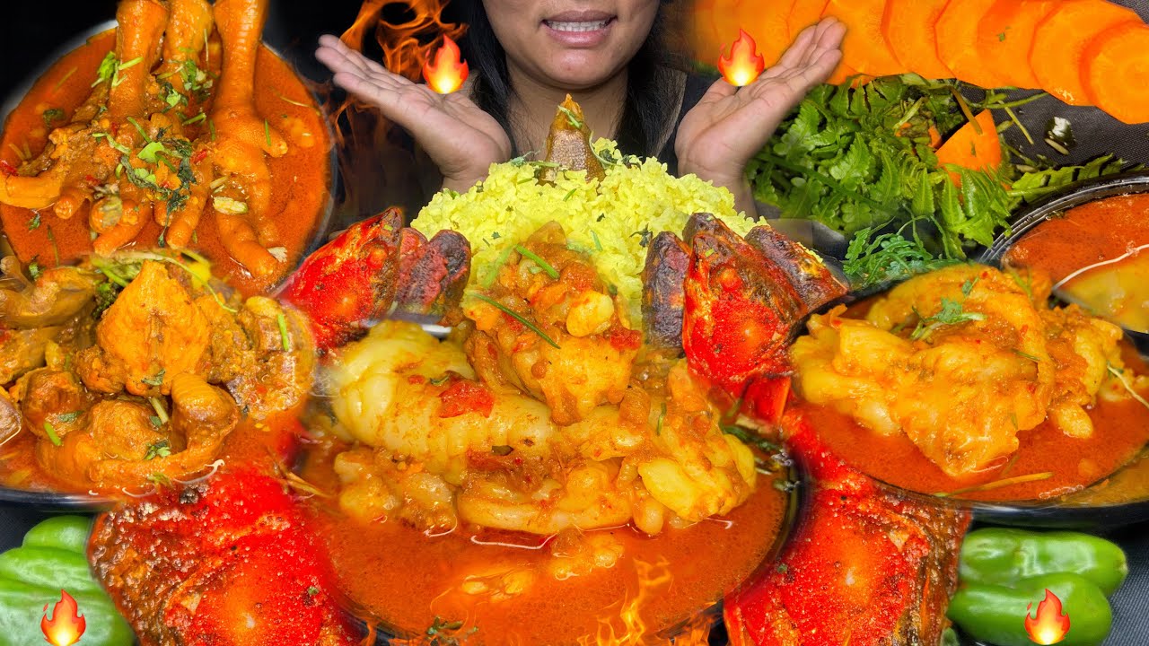 All spicy fish maotan fat chicken khuta jaulo vat kalyjo pangra grebe ...