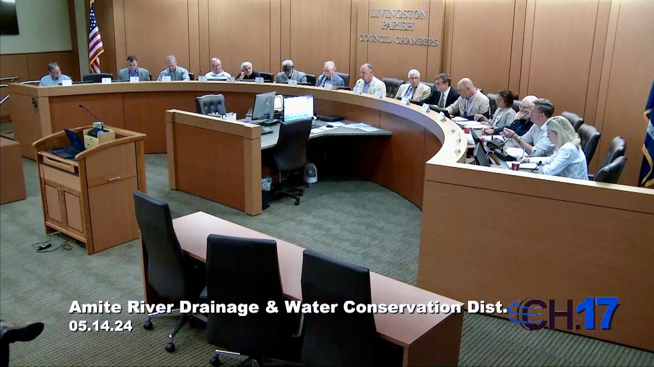 Amite River Basin May Meeting | May 14, 2024 - YouTube