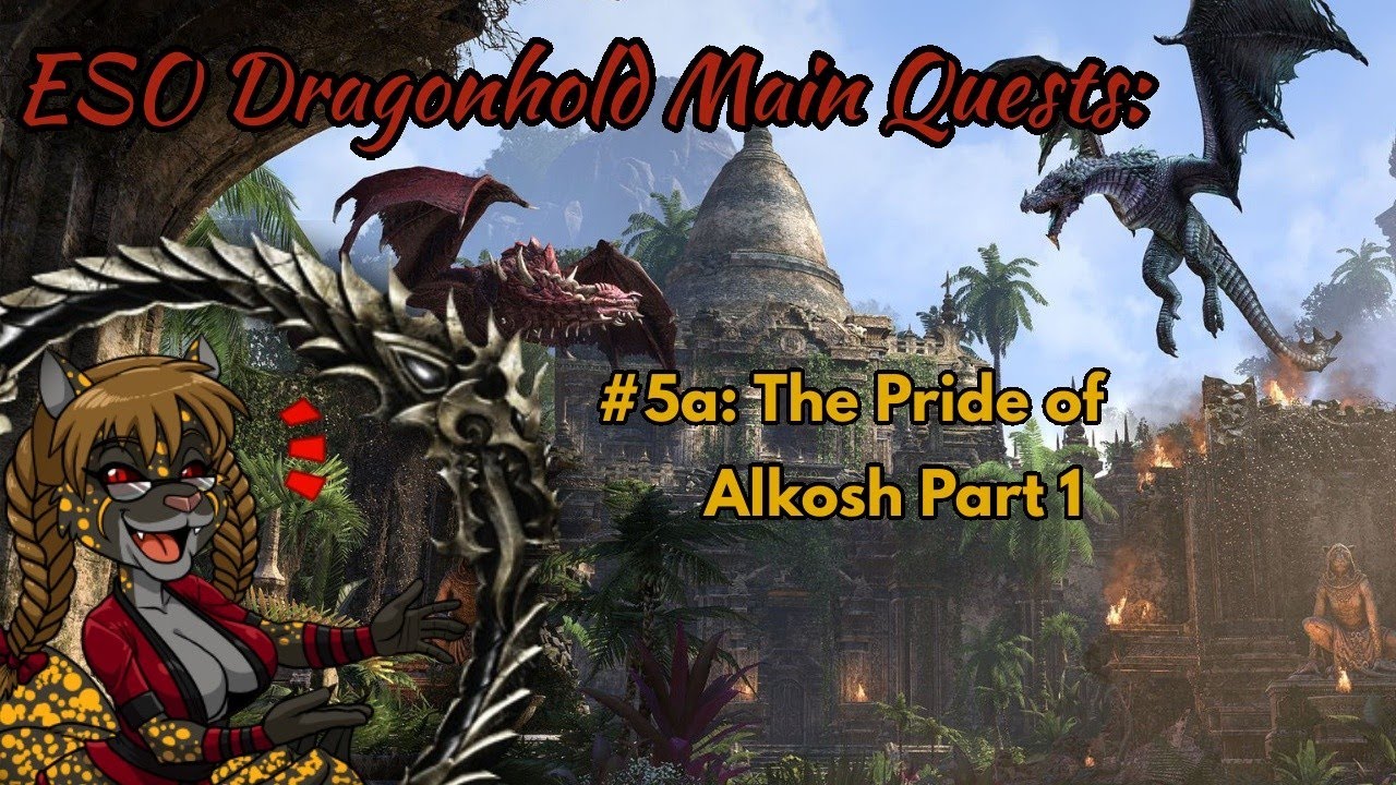 ESO Dragonhold #5a: The Pride of Alkosh Part 1 - YouTube