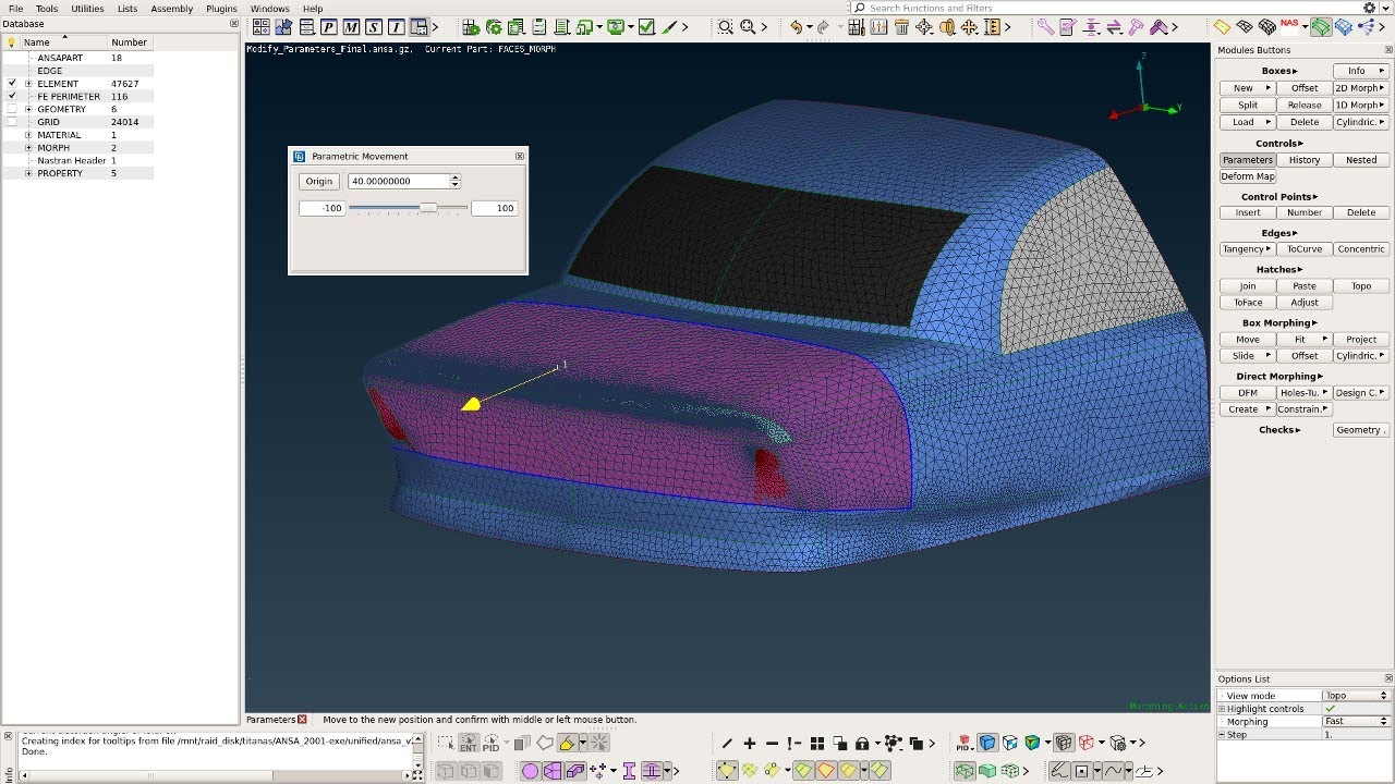 How to set and edit morph parameters - YouTube