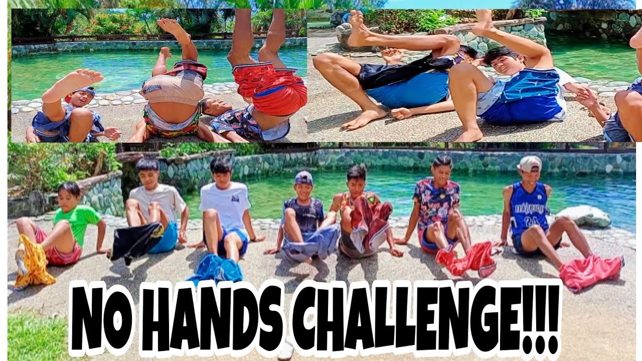 NO HANDS CHALLENGE!! |RanzkiRandom vlog - YouTube