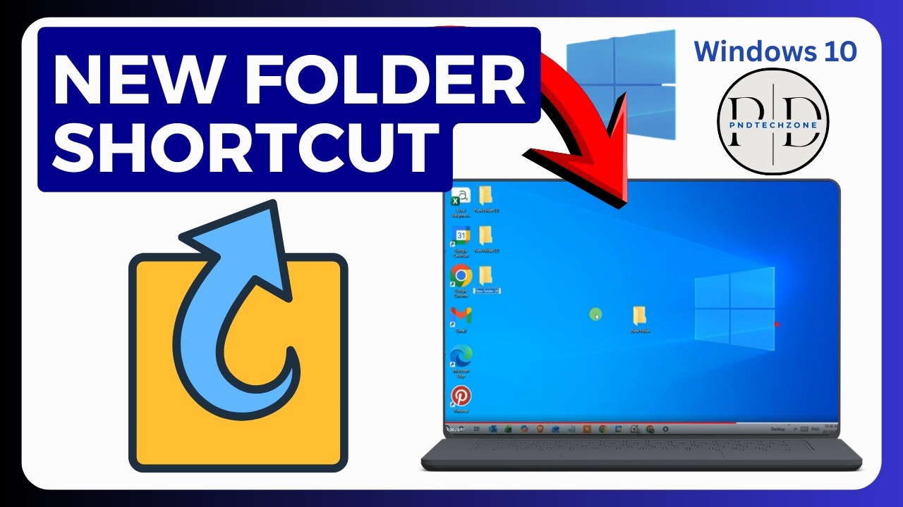 How To Create New Folder In Windows Using Shortcut - YouTube