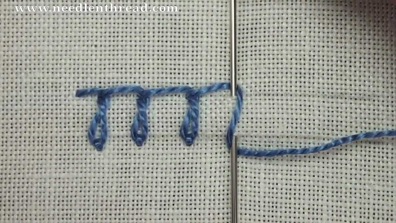 Basque Stitch - YouTube