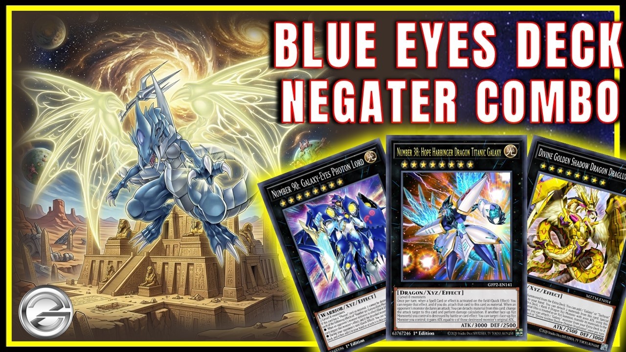 Can This Blue-Eyes Deck Stop Everything? Full Negate Combo Strategy ...