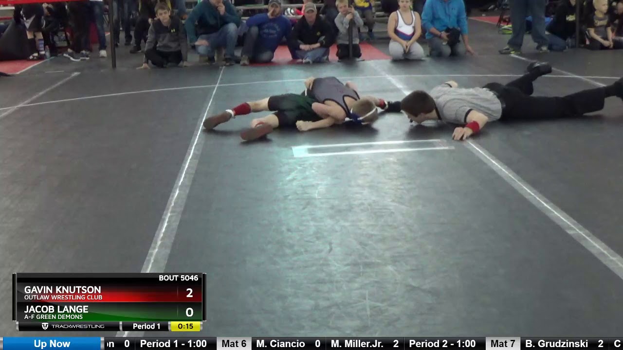 Intermediate 63 Jacob Lange A-F Green Demons Vs Gavin Knutson Outlaw ...