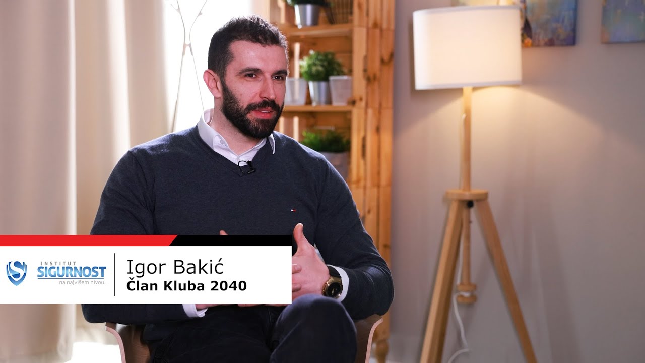 Igor Bakić - Član Kluba 2040 - YouTube