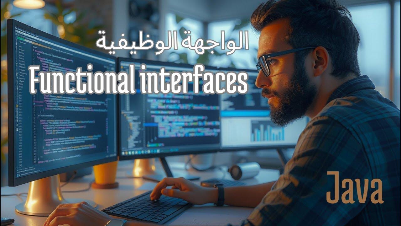 الواجهة الوظيفية Java 45- Functional interfaces - YouTube