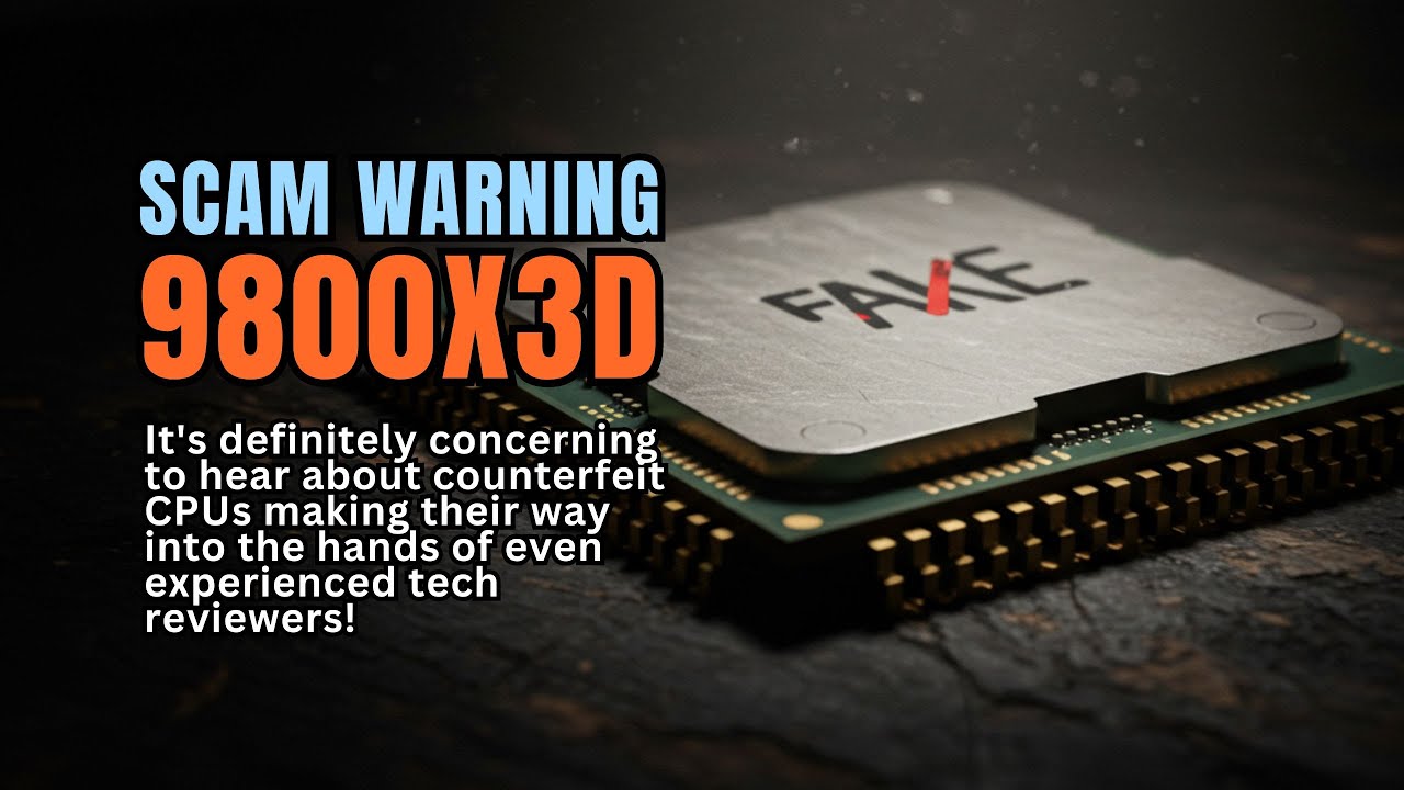 AMD X3D CPU Scam #amd #x3d #9800x3d #gaming #scam #cpu @3DGAMEMAN - YouTube