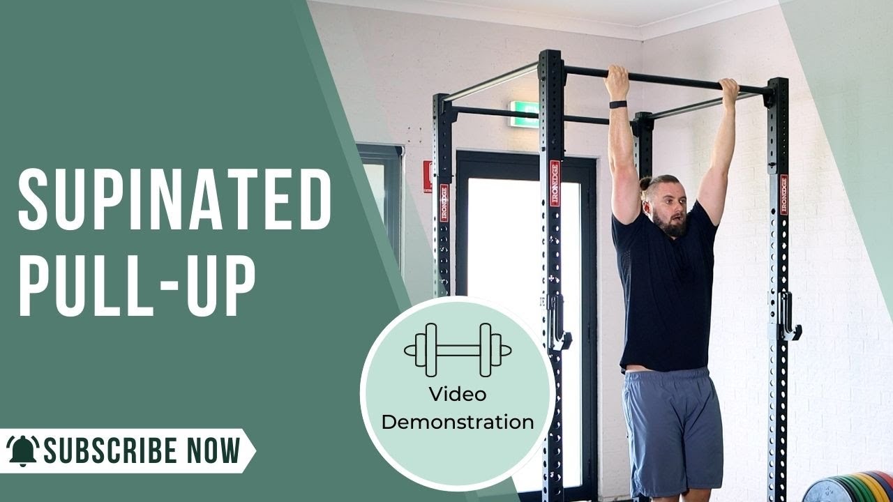 How to Perform a Supinated Pull-Up - Exercise Demonstration - YouTube