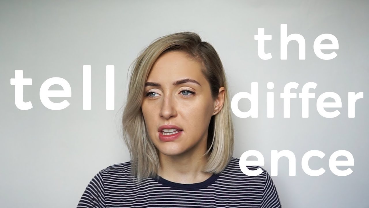 TELL THE DIFFERENCE | AMERICAN ENGLISH - YouTube
