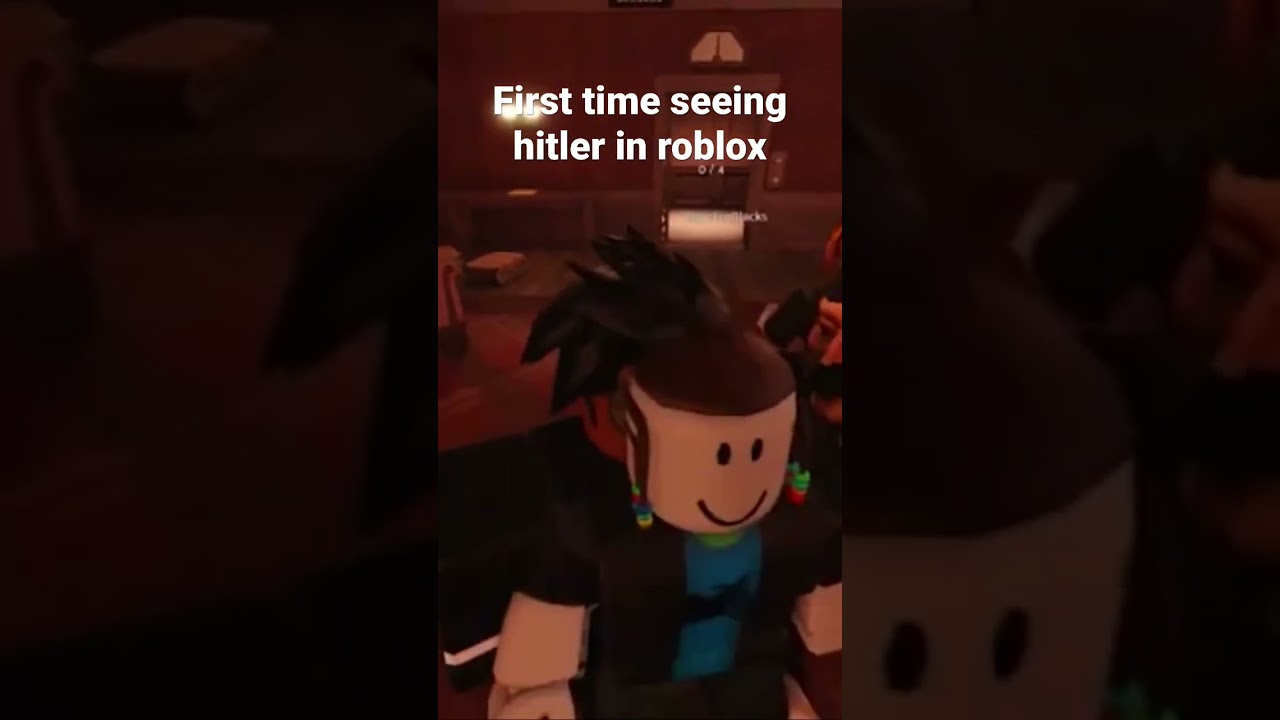 Seeing hitler in roblox - YouTube