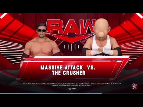 WWE Raw| Massive Attack vs The Crusher: First Round Championship ...