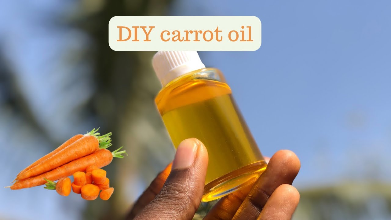 HOW TO MAKE CARROT OIL WITH FRESH CARROTS | DIY HOMEMADE CARROT OIL FOR ...