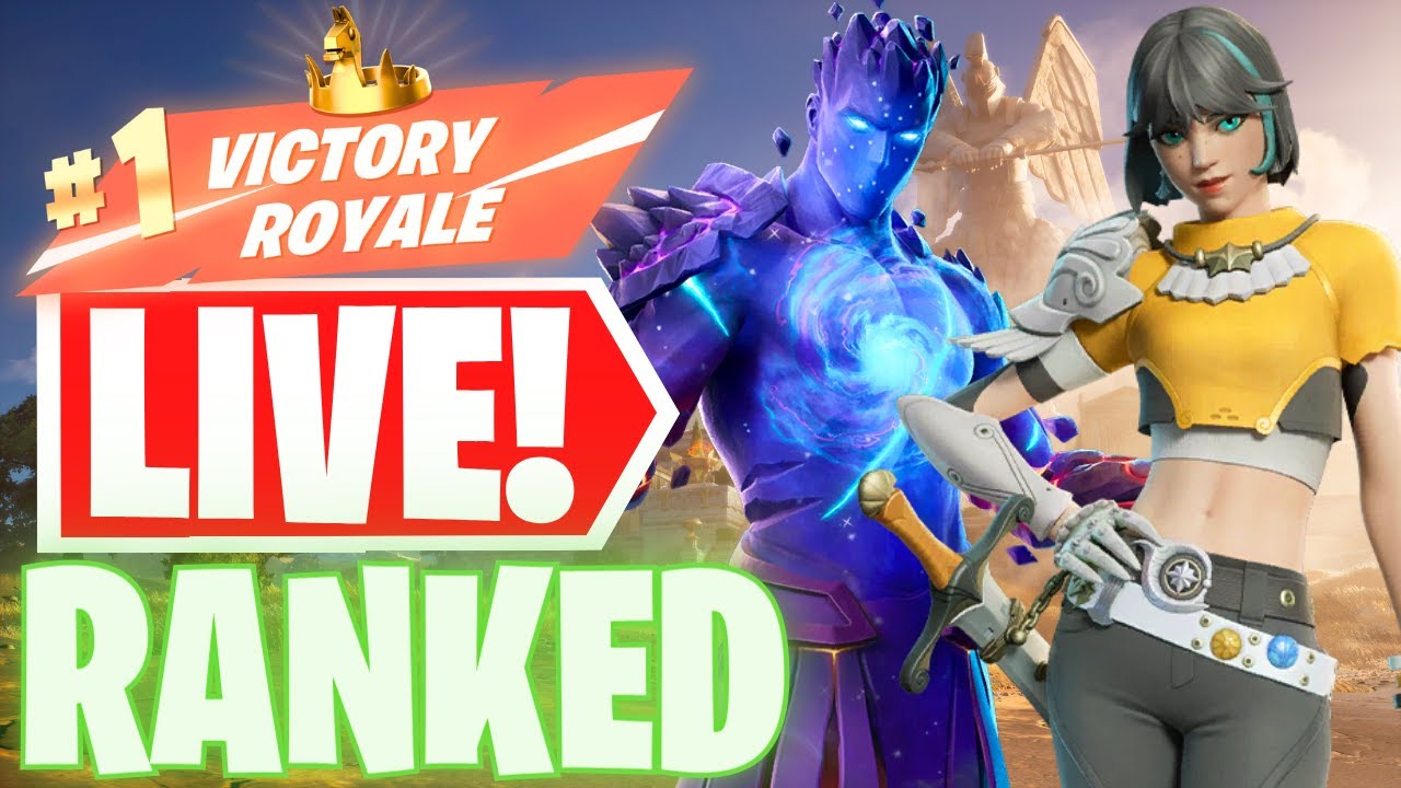 🔴 LIVE Fortnite Road to *UNREAL* Rank! 🏆 - YouTube