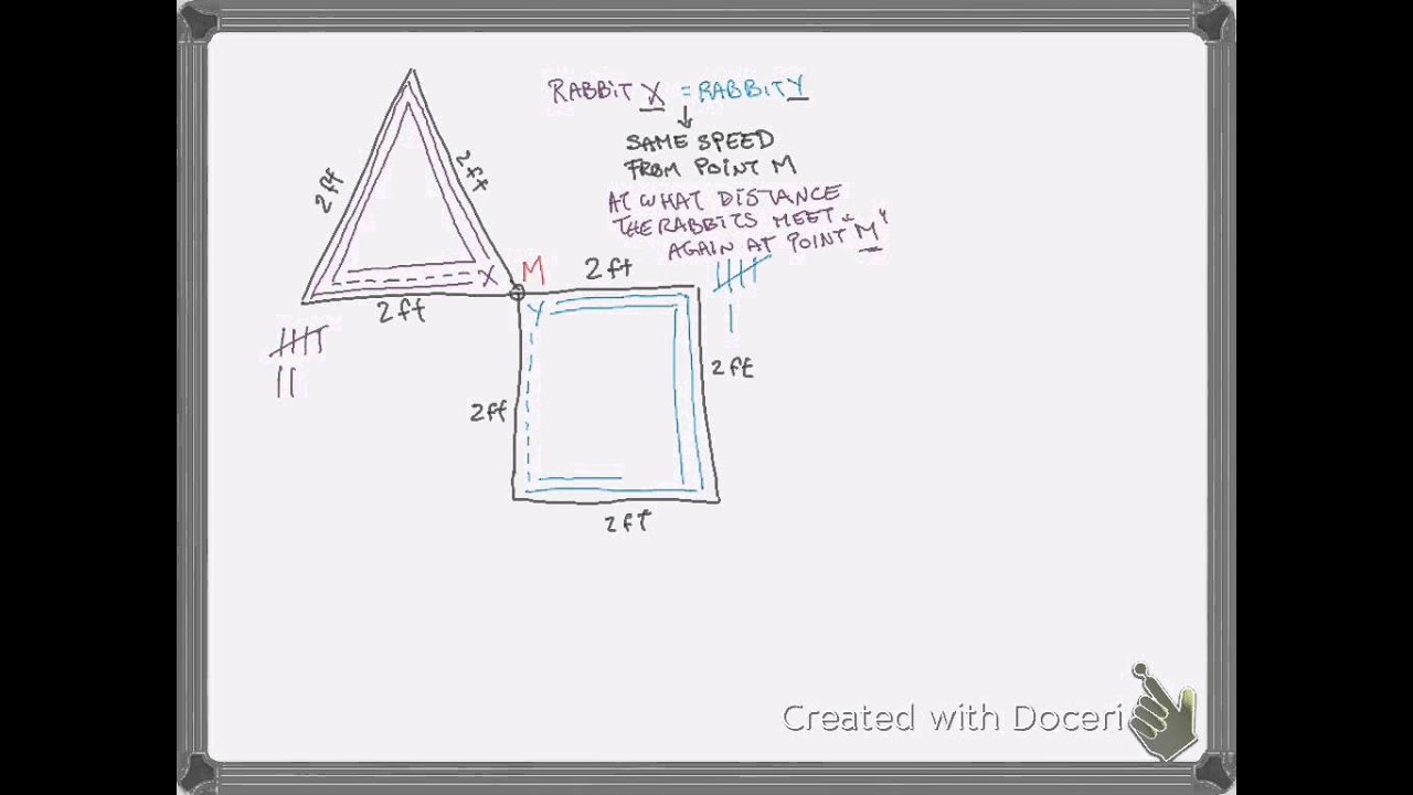 perimeter math problem for 6th graders - YouTube