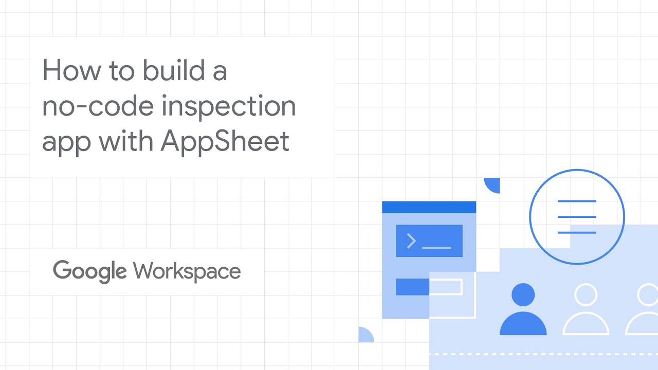 How to build a no-code inspection app with AppSheet - YouTube