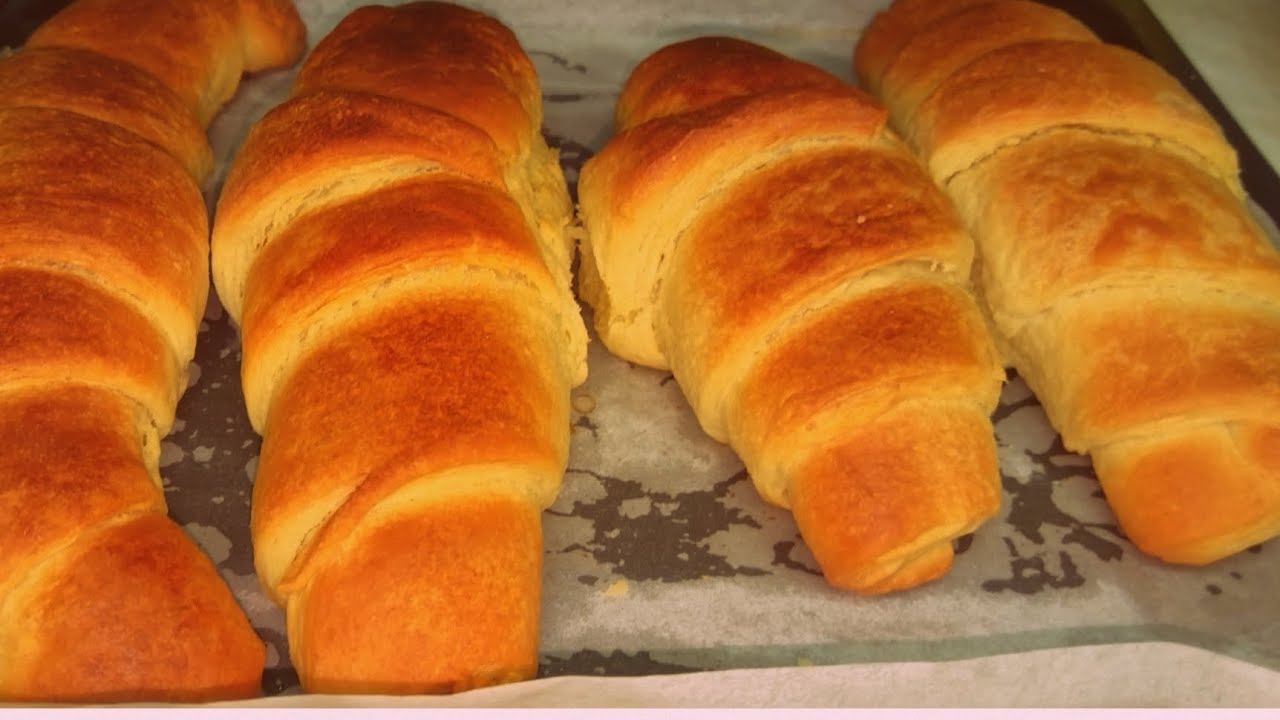 The Easiest Way To Make Croissant ! Croissant Recipe - YouTube