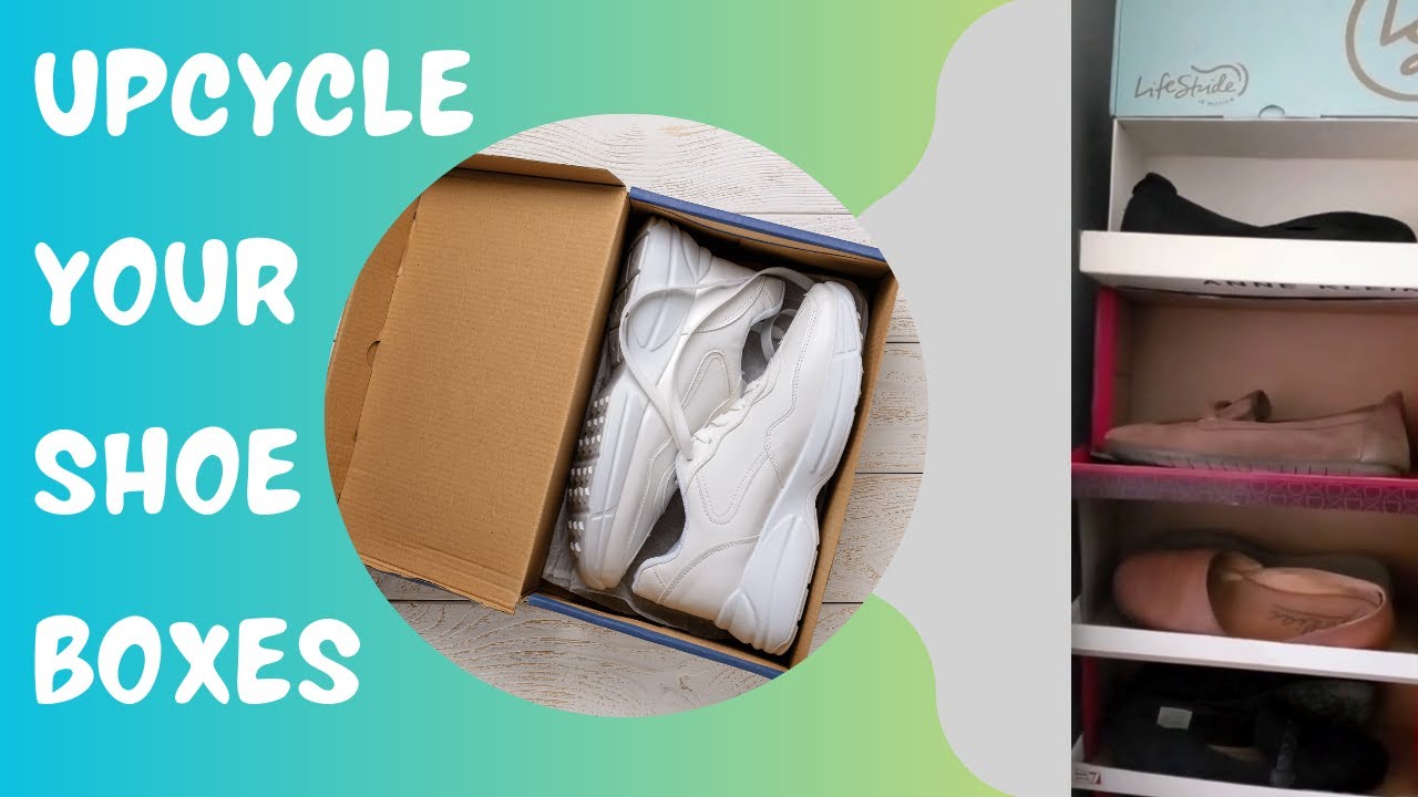 HOW TO MAKE A SHOE BOX STAND - YouTube