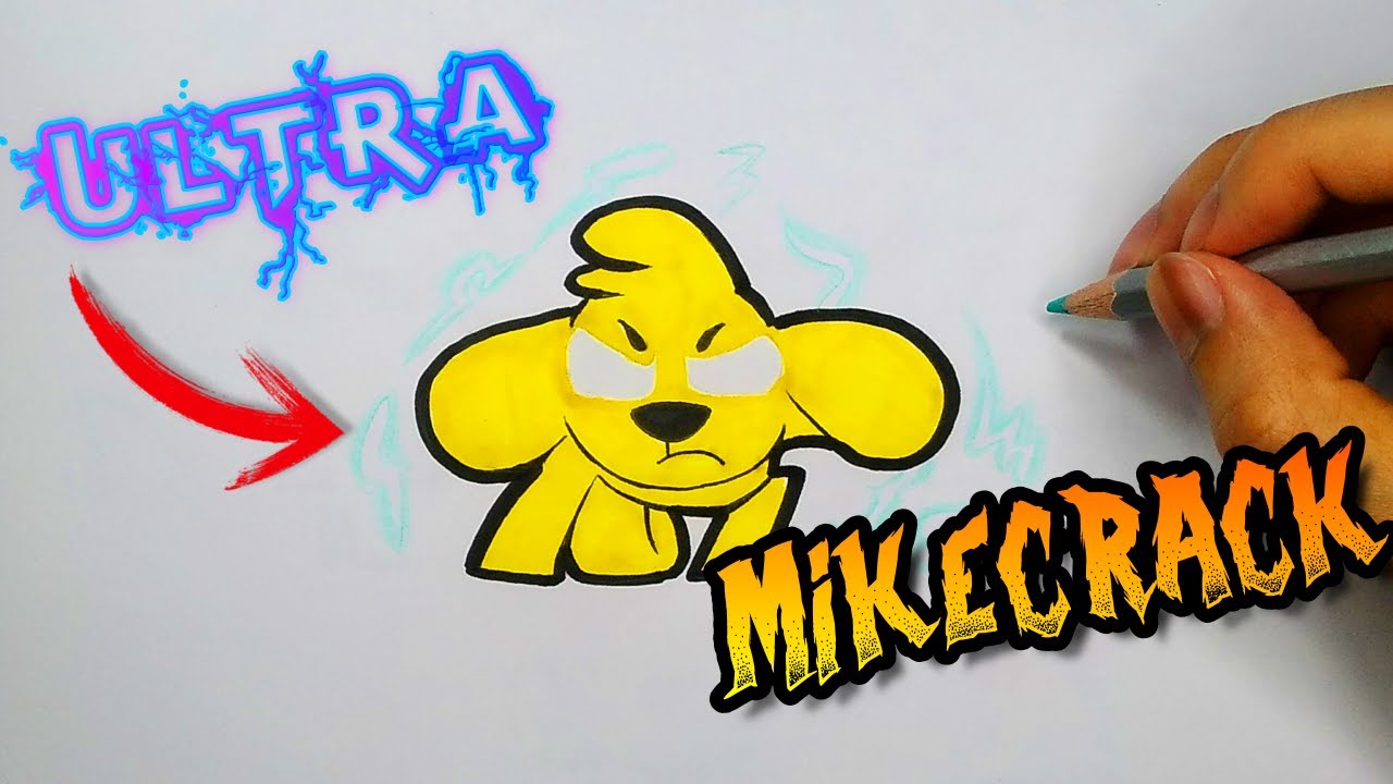 como DIBUJAR a ULTRA MIKECRACK | facil PASO a PASO | HOW to DRAW ULTRA ...