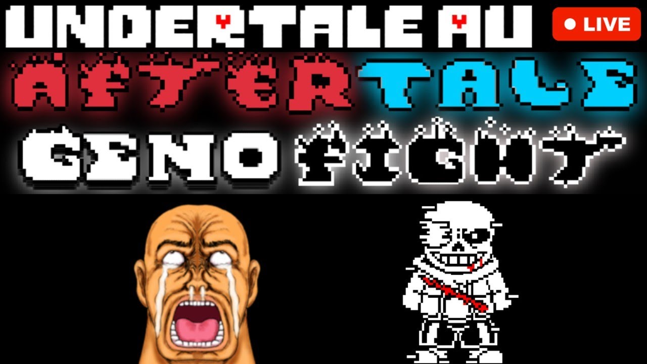 【UndertaleAU#24】Ink!Sans FIGHTの登場キャラクターを辿る旅 ️第1話・Aftertale Geno Sans ...