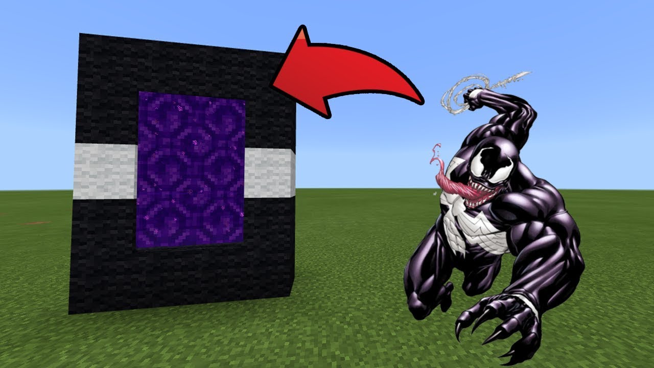 How To Make a Portal to the Venom Dimension in MCPE (Minecraft PE ...