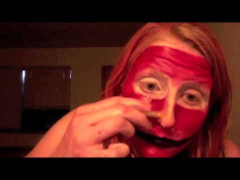 Joker Elmo Face painting Tutorial - Halloween - YouTube
