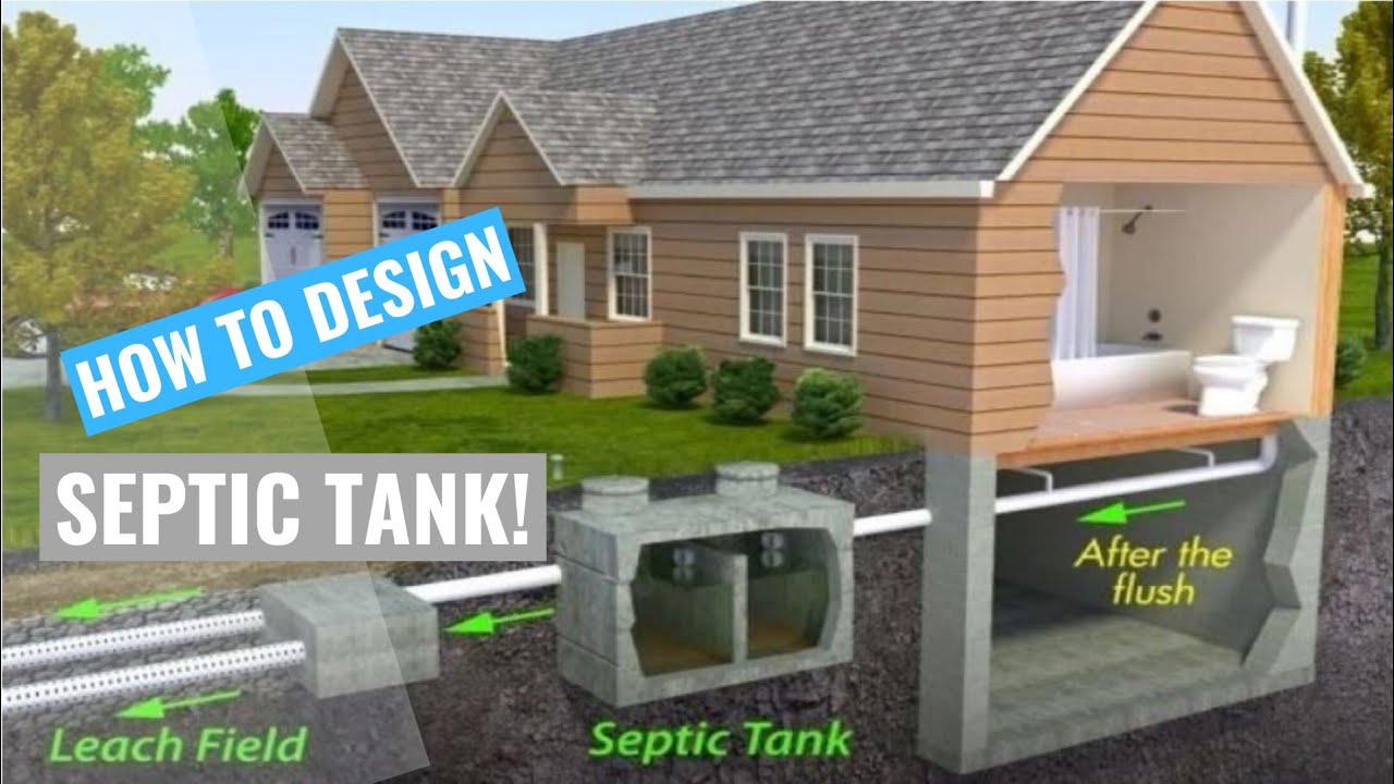 Septic Tank Design - YouTube