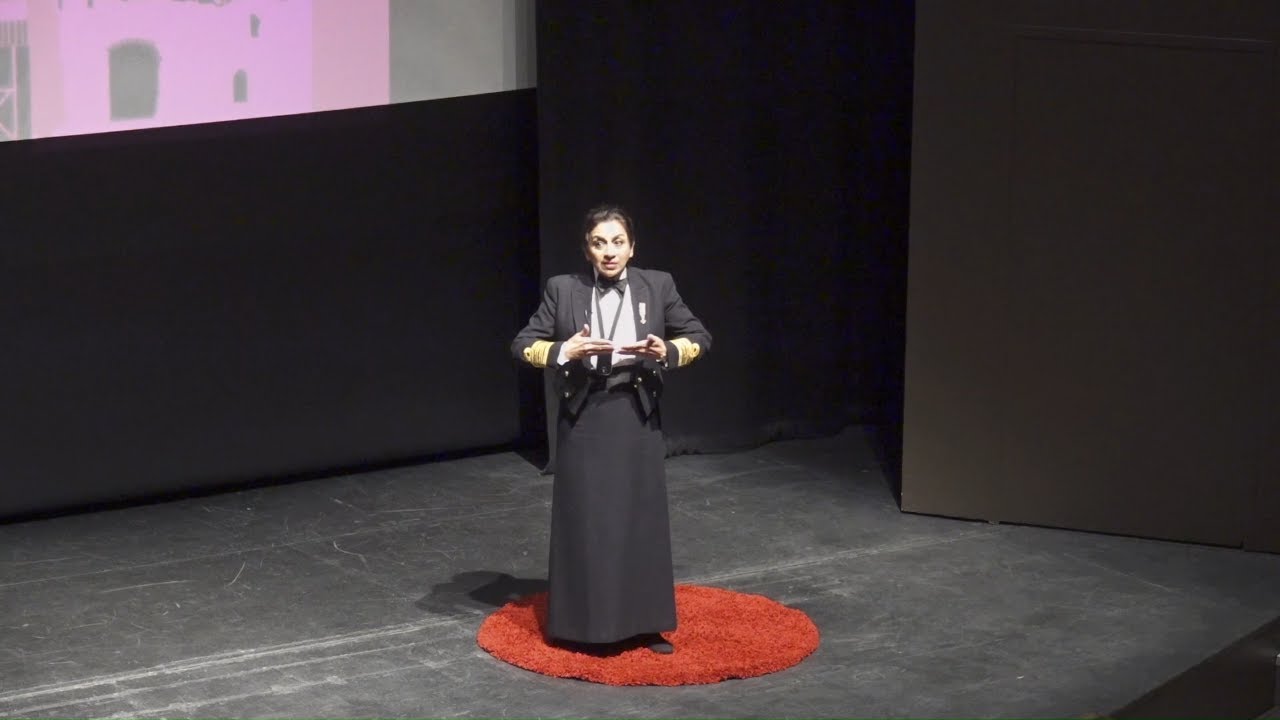 Courage and 4 stripes | Durdana Ansari OBE | TEDxSwansea - YouTube