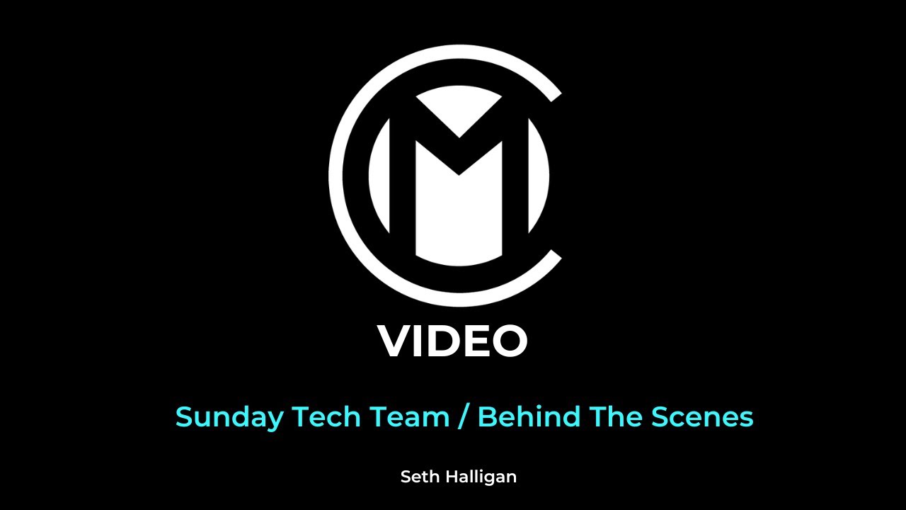 MCC tech team - behind the scenes - YouTube