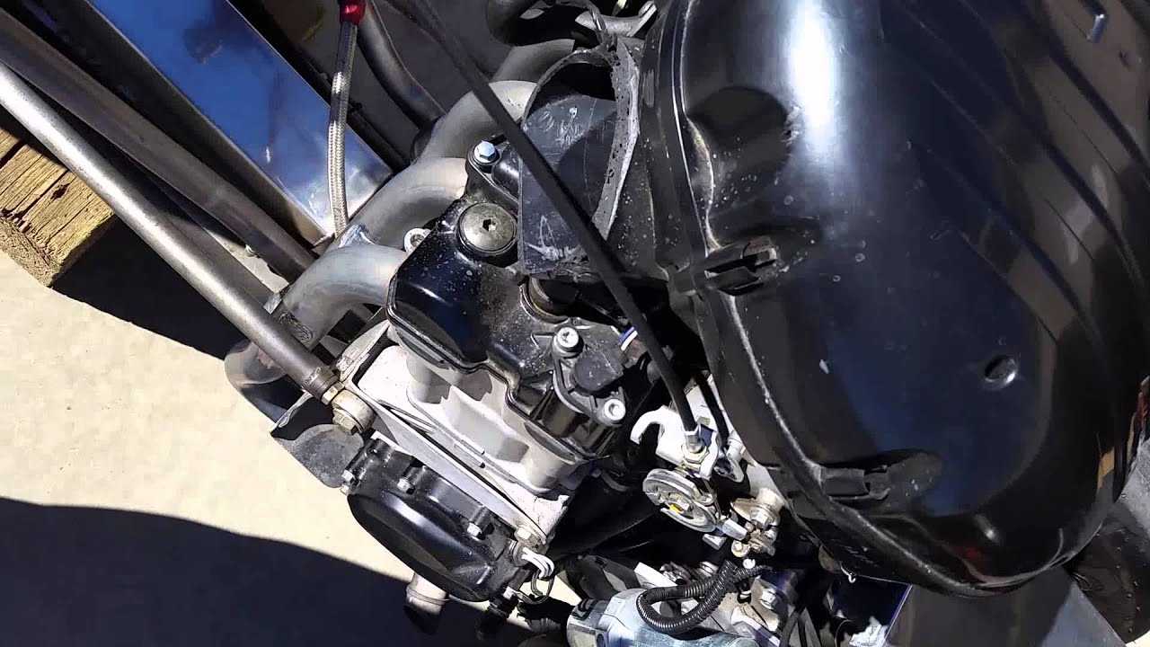 Jr.comp dragster start up - YouTube