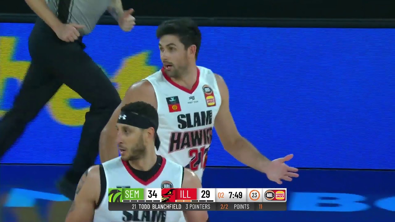 Todd Blanchfield with 22 Points vs. South East Melbourne Phoenix - YouTube