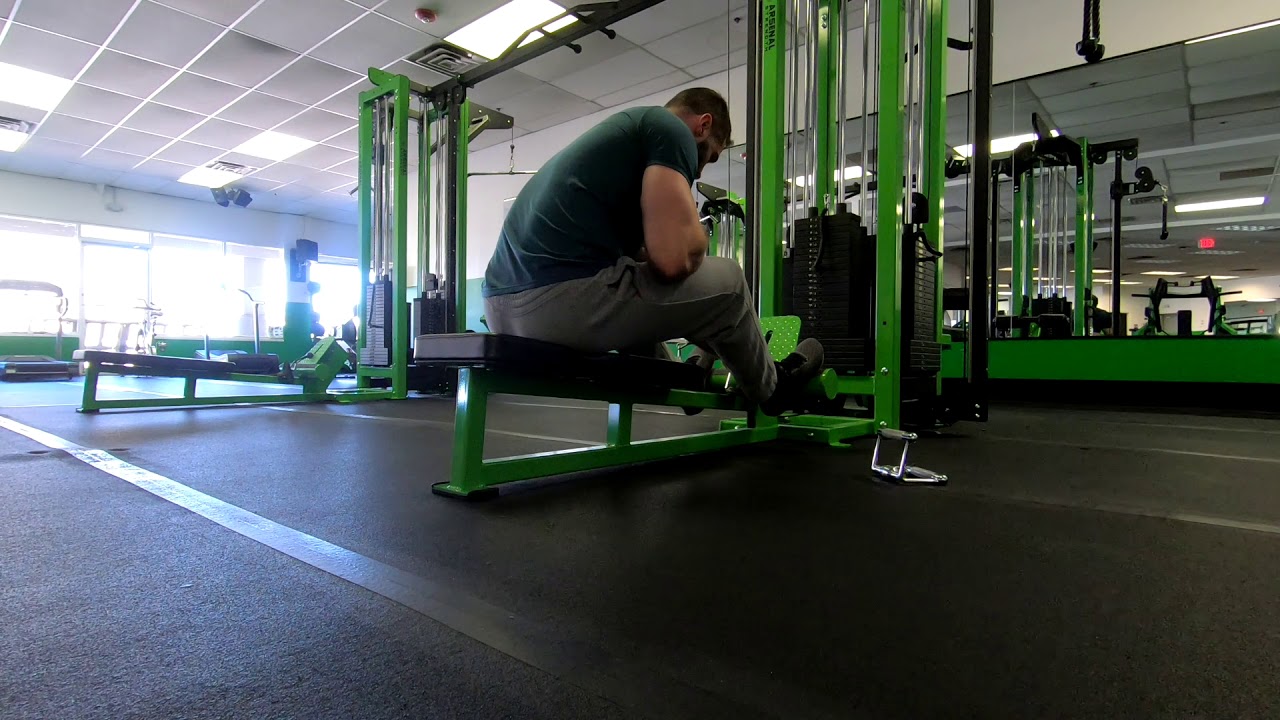 1-Arm Cable Row w/ thoracic rotation - YouTube