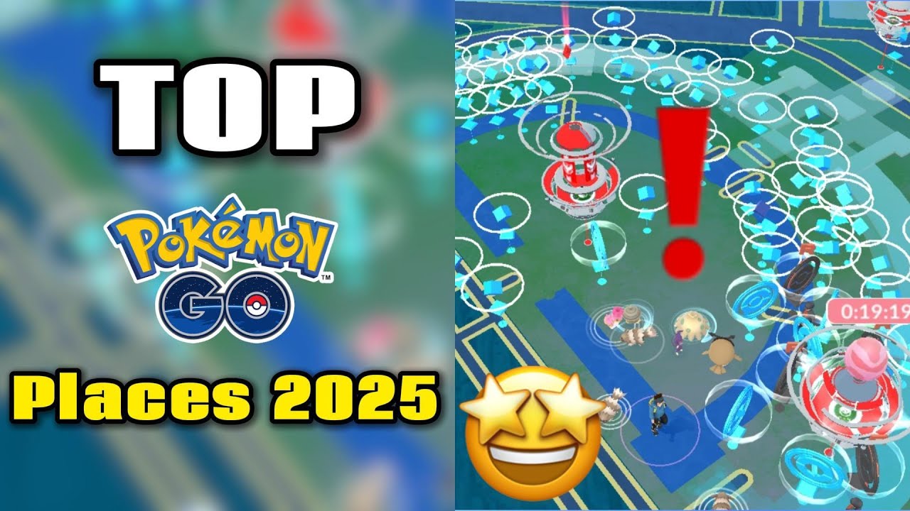 Top 5 Best Places Pokemon Go Coordinates For Rare Shiny Legend - YouTube