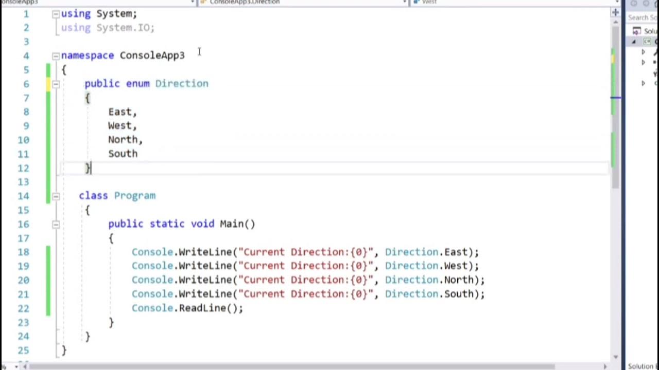 Day 27 : C# tutorials for beginners in Tamil | Enum - YouTube
