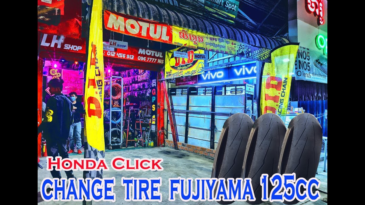 Honda Click 125i | Big Tire - YouTube