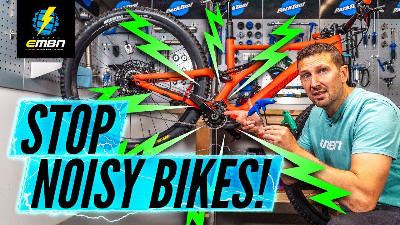 How To Silence A Noisy E-Bike! - YouTube
