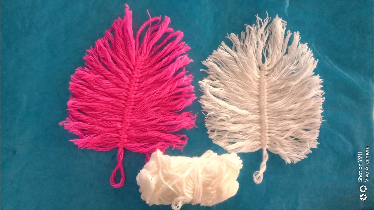 Woolen wonderful craft. Simple woolen ideas.Woolen art and craft - Best ...