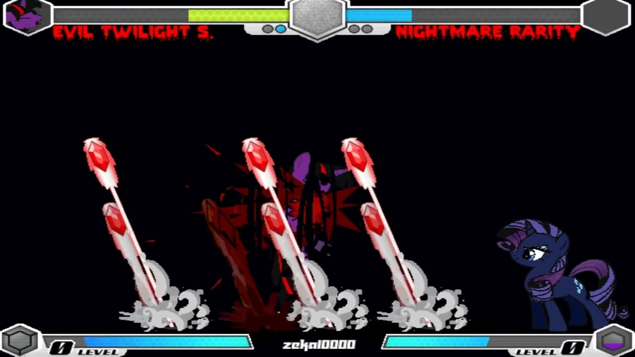 My Little Pony Fighting Is Magic Creepy Dimension Evil Twilight Sparkle ...