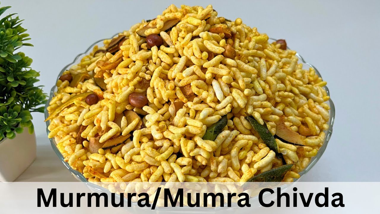 Mumra Chivda Snacks at Home | Easy and Quick Recipe #mumrachivda #food ...