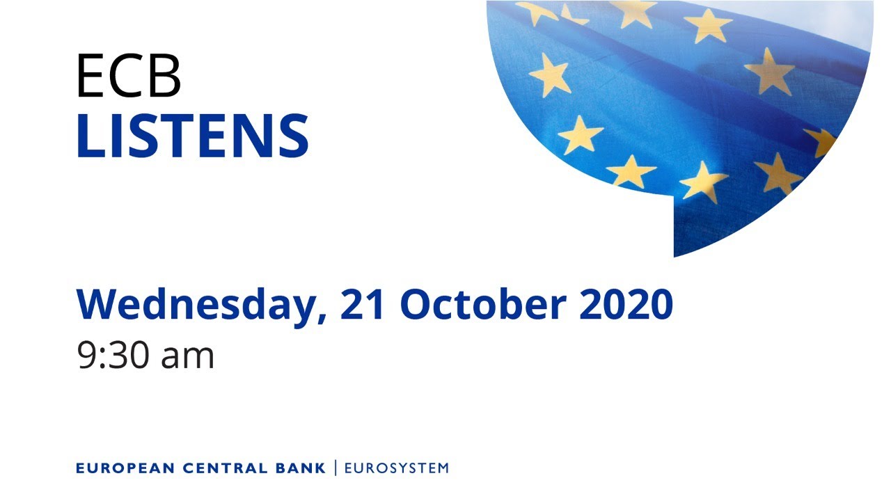 ECB Listens event – 21 October 2020 - YouTube