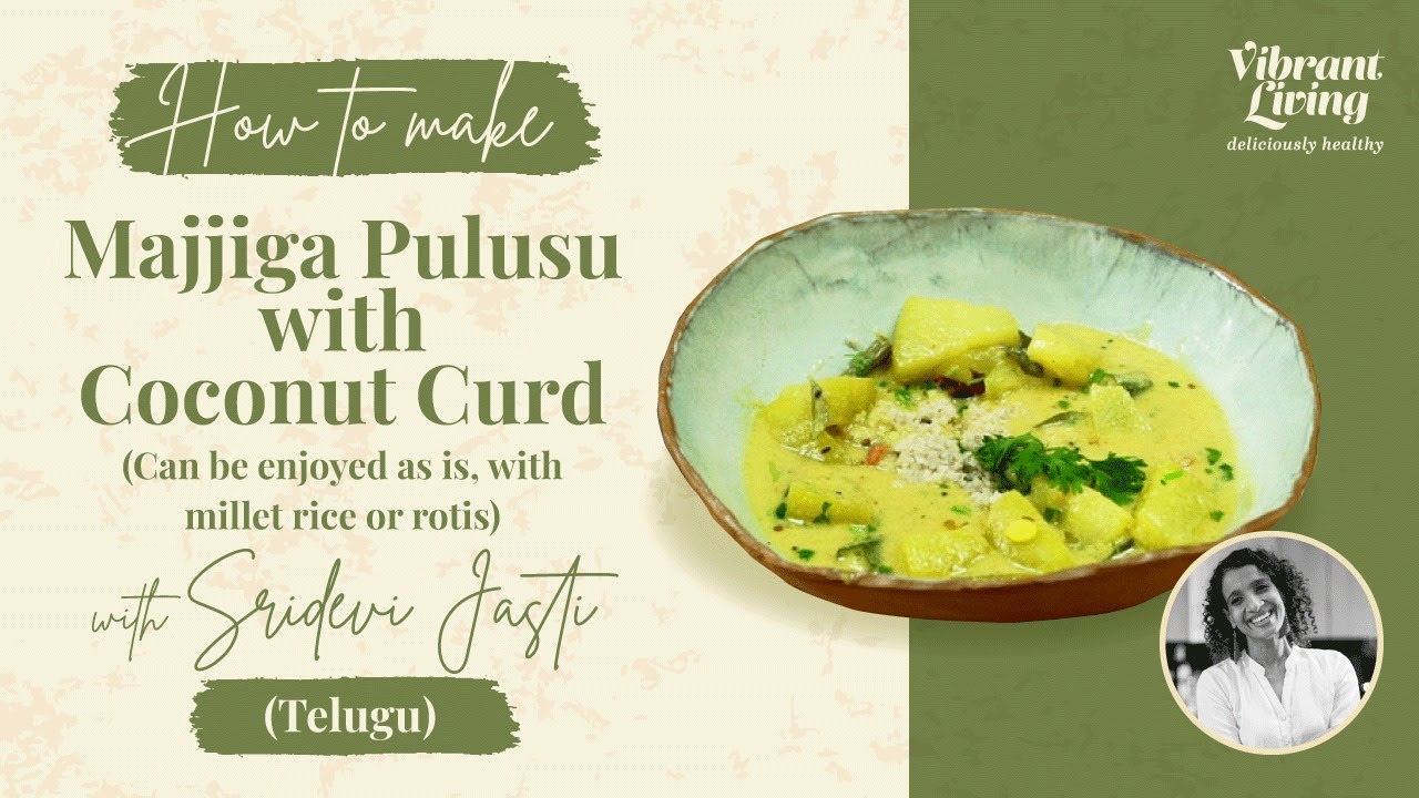 Majjiga Pulusu with Coconut Curd - YouTube