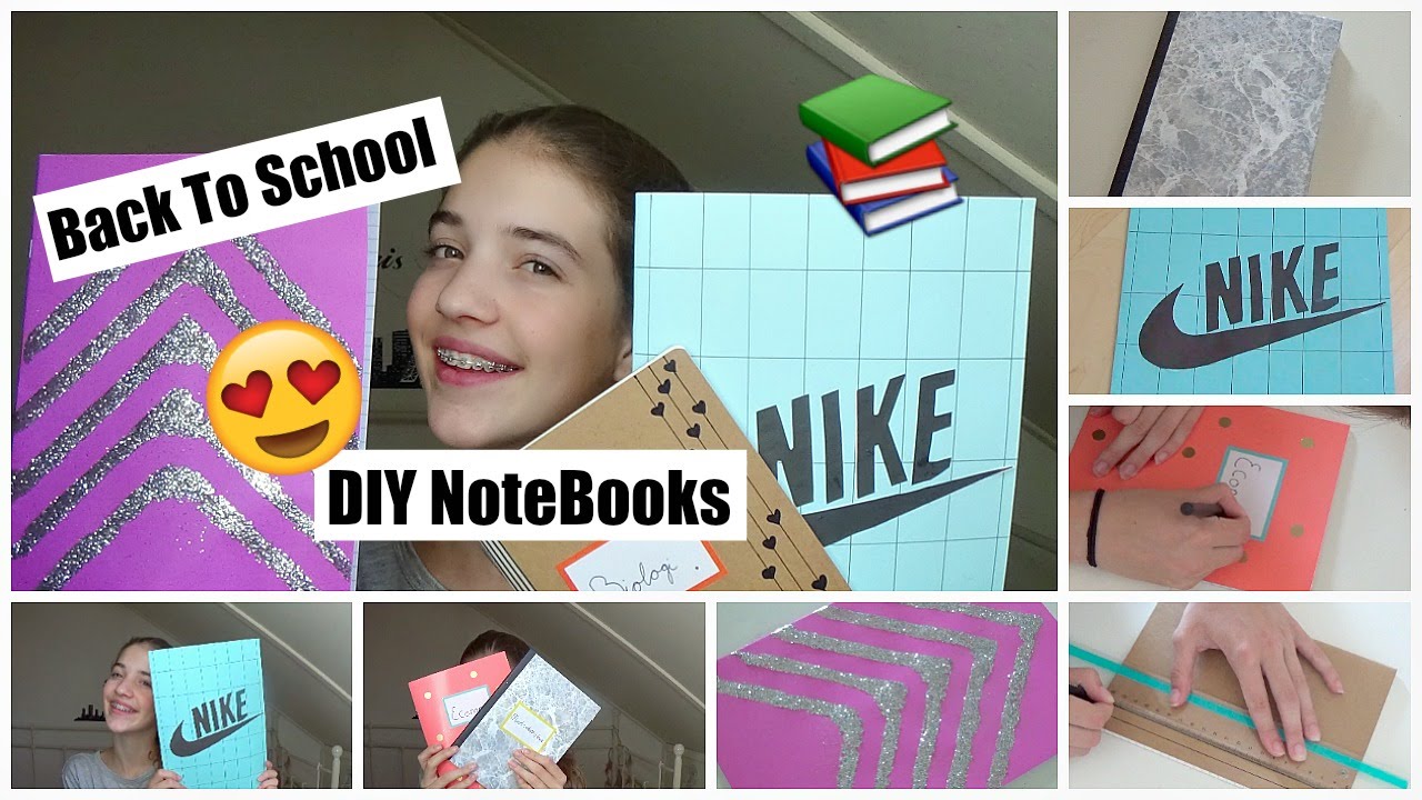 Back To School | DIY NoteBooks! | BeautyDress - YouTube
